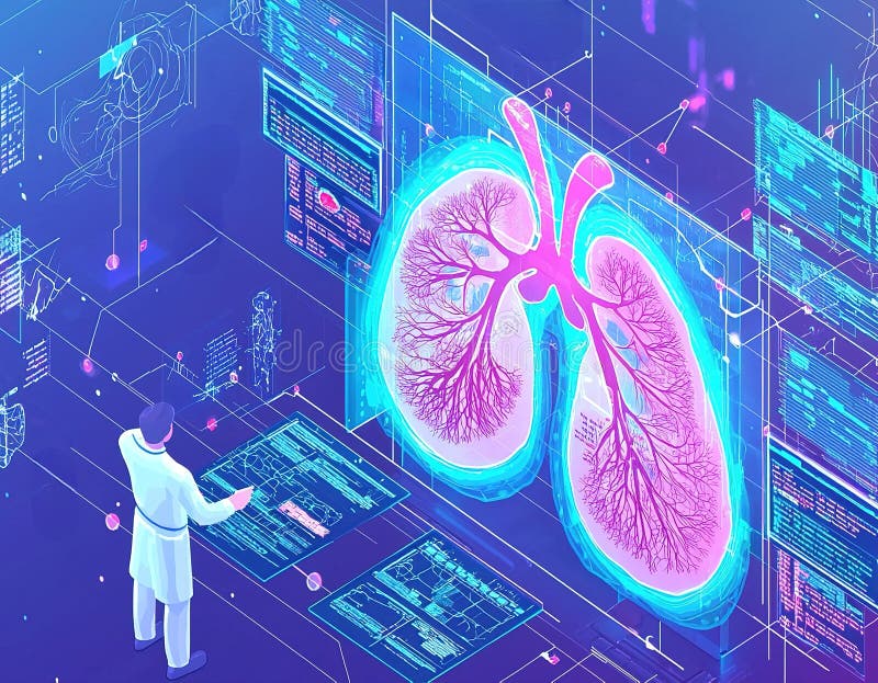 Digital Representation of Human Lungs with Medical Data Analysis in a ...