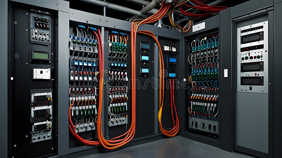 A Digital Representation of Interconnected Power Systems Stock ...
