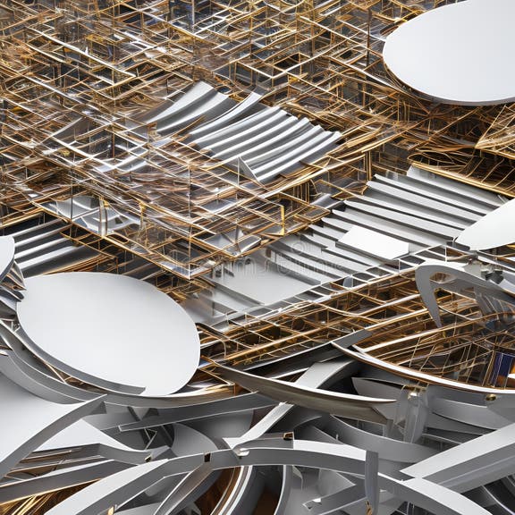 A Digital Representation of the Interplay between Chaos and Order, with Chaotic Forms Contained ...