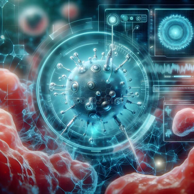 A Digital Representation of a Nanobot Repairing Cells in the Human Body ...