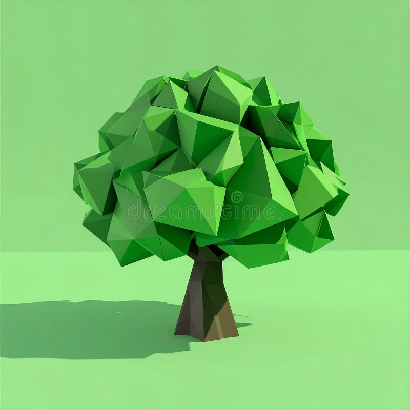 Low Poly Tree Growth Stock Illustrations – 1,147 Low Poly Tree Growth ...