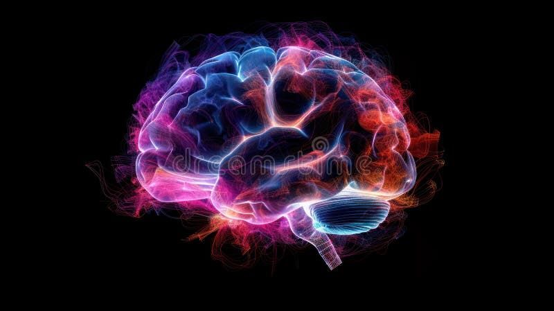 A Digital Representation of Sensory Integration Stock Illustration ...