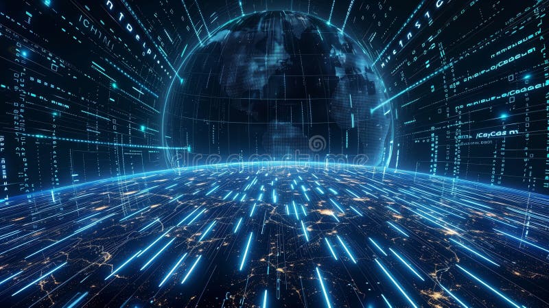 A Digital Representation Showcases Global Economies Merging with ...