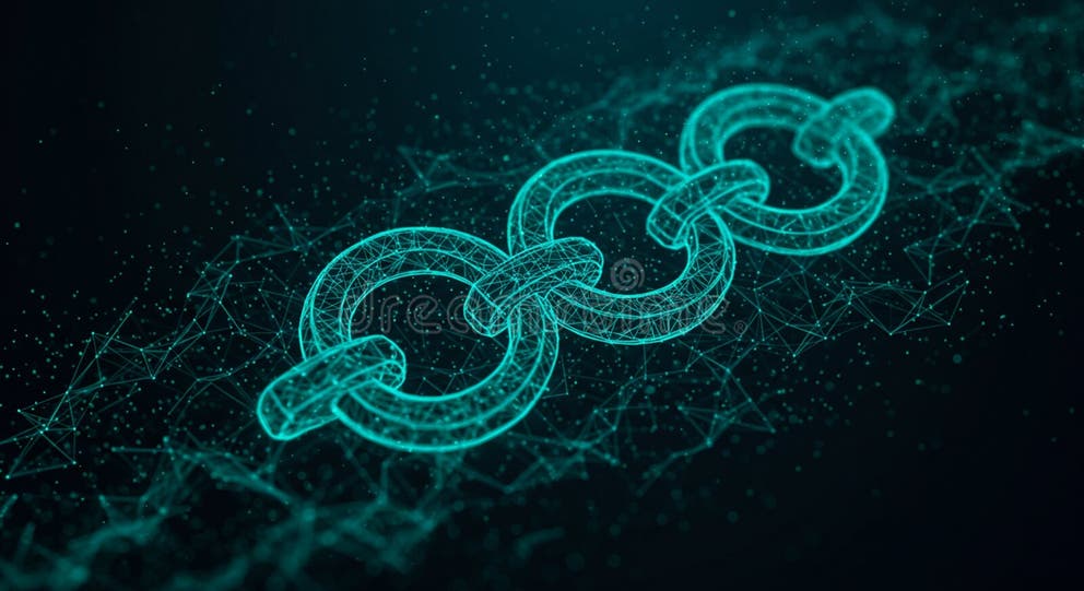 A Digital Representation of Three Interconnected Chain Links is ...