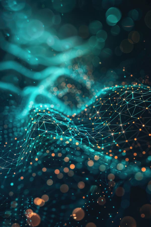 Wave of light stock image. Image of electromagnetic - 376086883