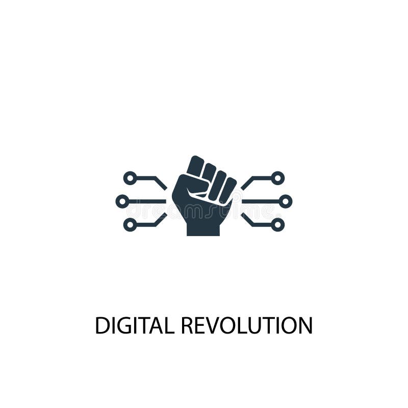 Digital revolution stock illustration. Illustration of arts - 23745165