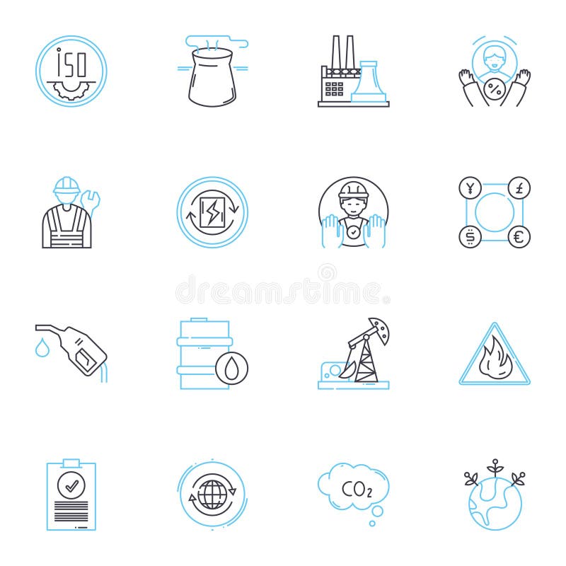 Digital Revolution Linear Icons Set. Disruptive, Innovation ...