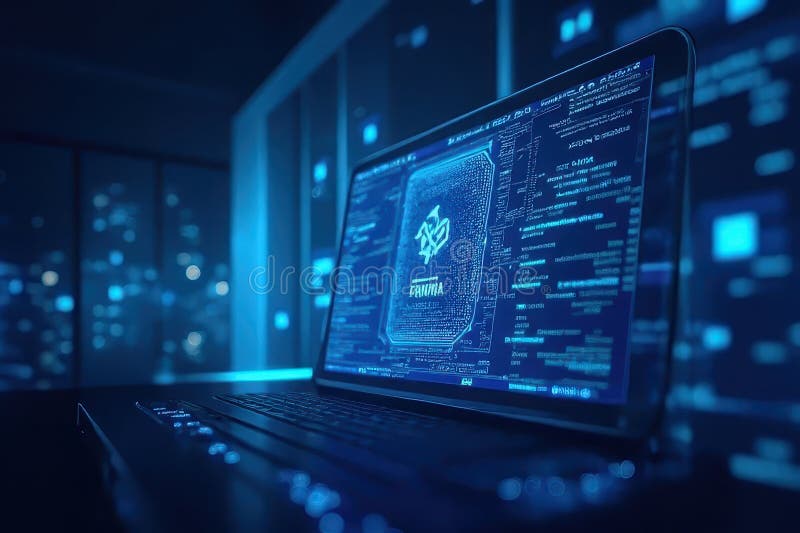 Digital Rights Management Exploration Stock Illustration - Illustration ...