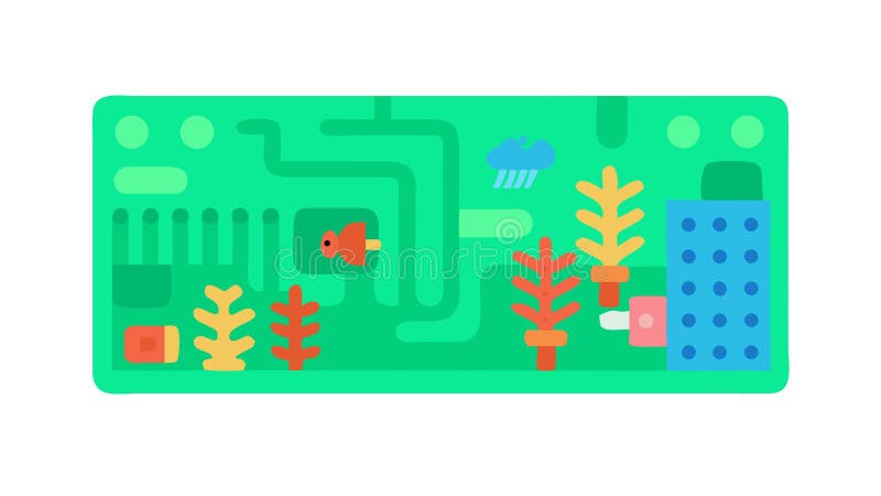 Digital Road Network Circuit Path Icon, Vector Design Generative AI ...