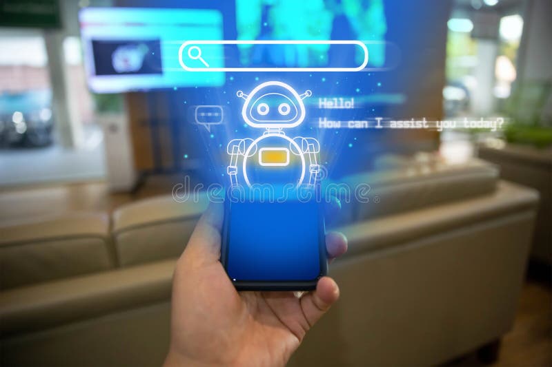 Digital Robots Help Smartphones Access Data and Information in Online ...