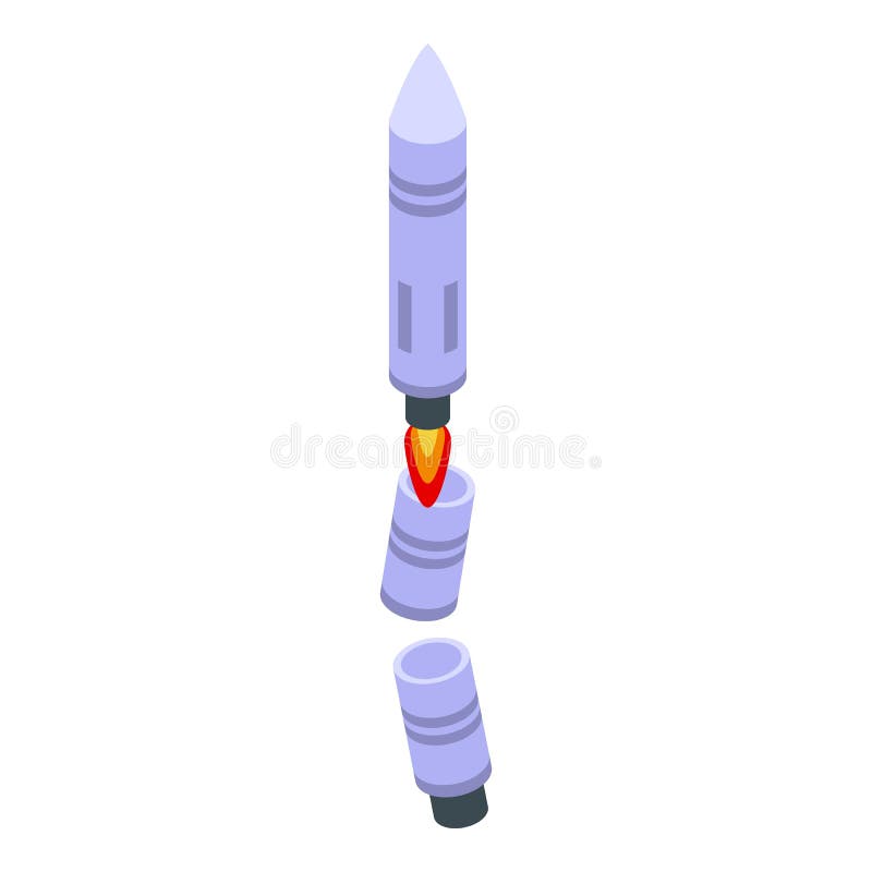 Digital Rocket Icon Isometric Vector. Launch Startup Stock Vector ... Digital Rocket Icon Isometric Vector. Launch Startup Stock Vector ...
