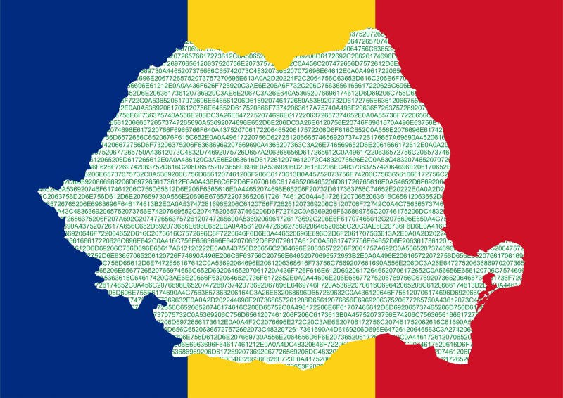 Romania map stock illustration. Illustration of country - 32344657