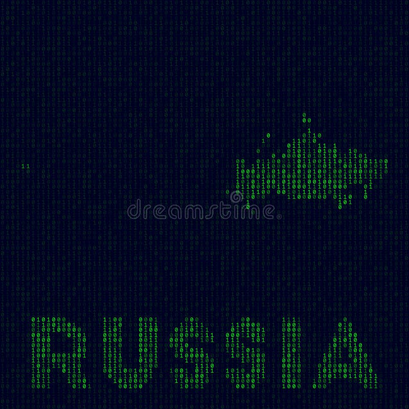 Russia Logo. Map of Russia with Country Name and. Stock Vector ...