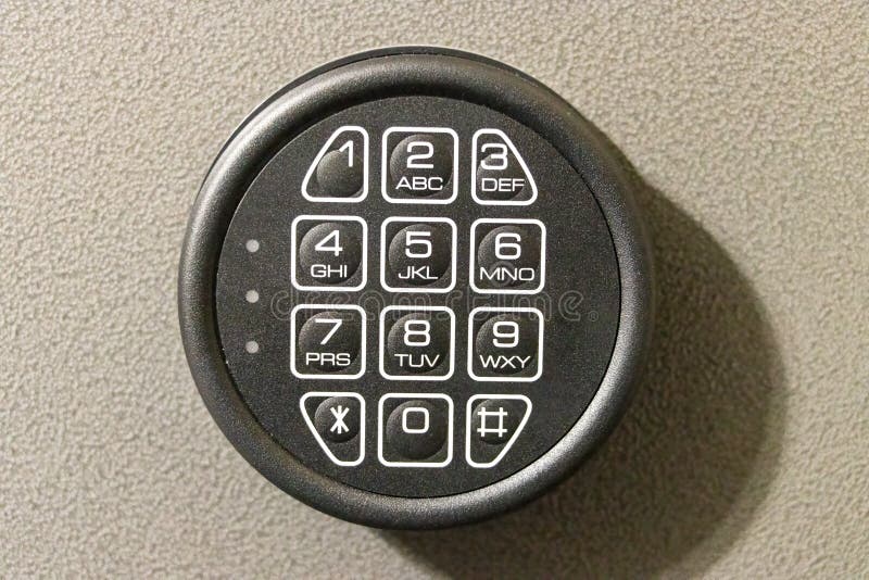 Safe with keypad stock image. Image of safety, equipment - 285800651