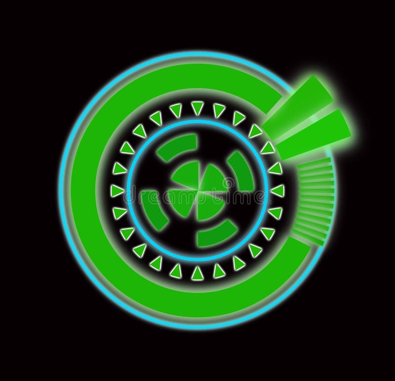 Digital Scale, Bright Colors, Suitable for Use in Graphics Stock Vector ...