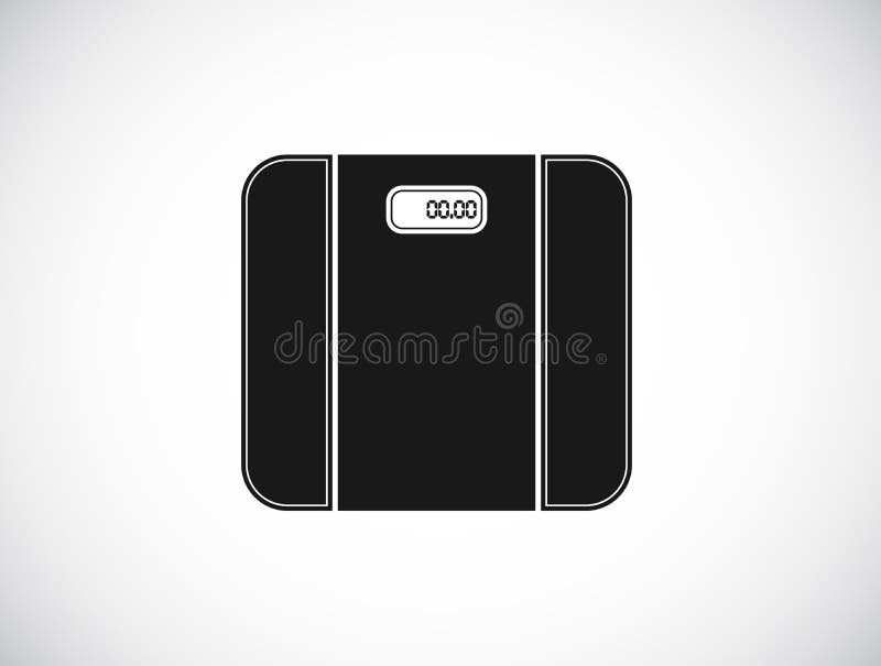 Digital Scale Icon, Supermarket and Shopping Mall Related Vector Stock ...