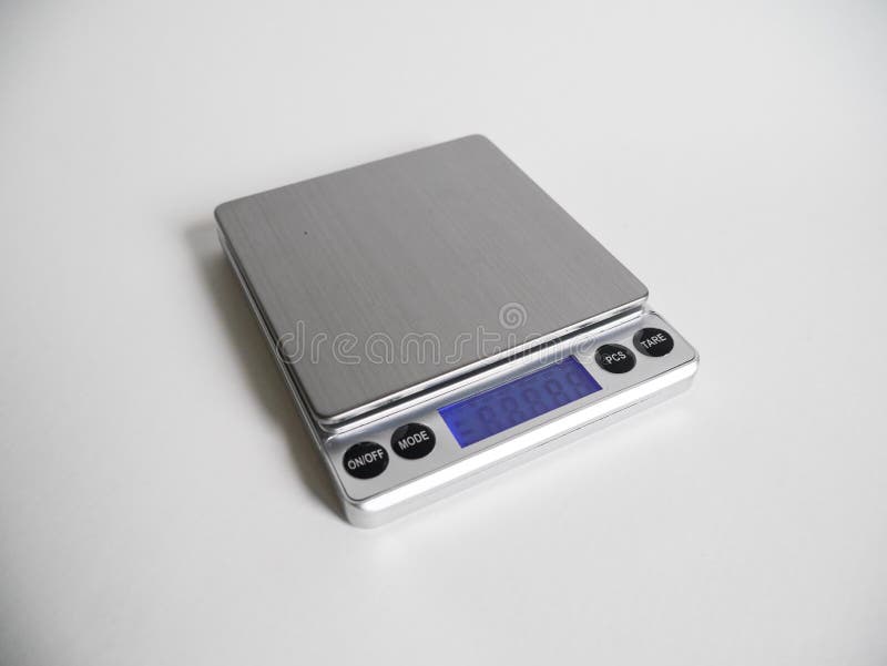 Digital scales isolated stock image. Image of isolated - 142291747