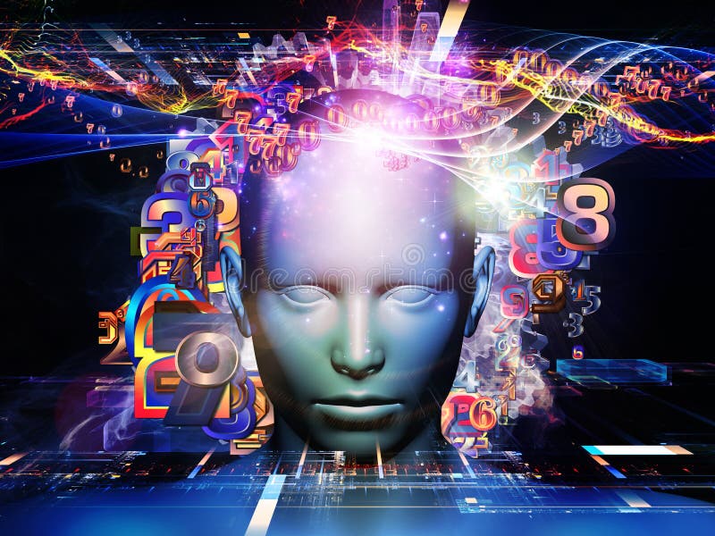 Digital Science Arrangement Stock Illustration - Illustration of ...