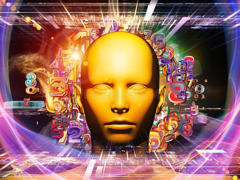 Digital Science Arrangement Stock Illustration - Illustration of ...