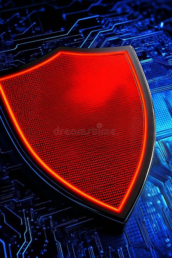 A Cybersecurity Hacker in a Data Center with a Digital Code Overlay is ...