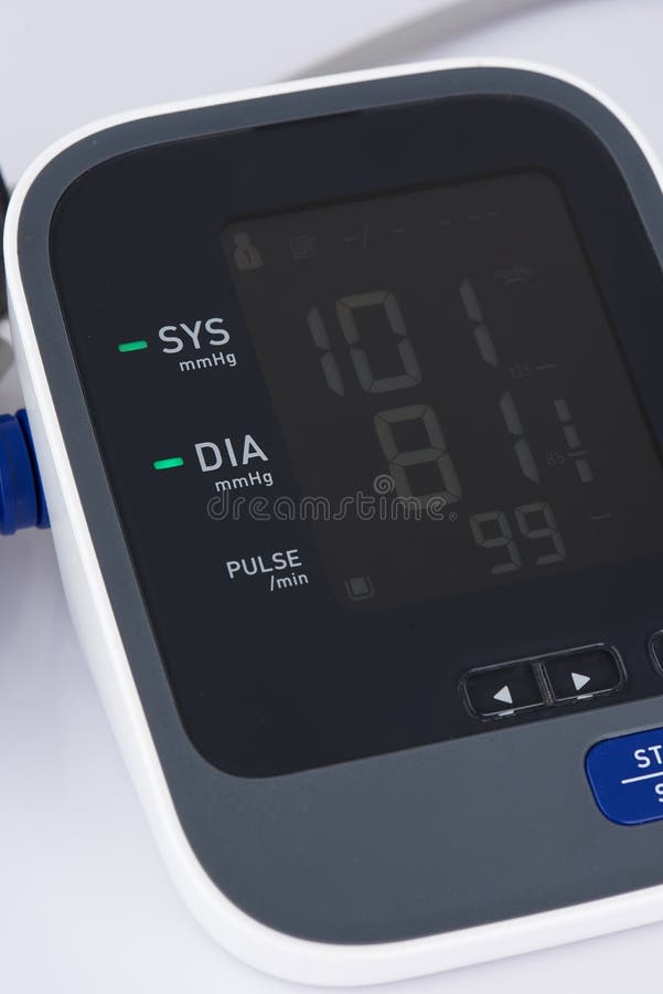 Digital Screen of Medical Device Stock Image - Image of heart, meter ...