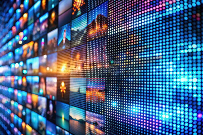 A Digital Screens Tiny Secrets How Millions of Pixels Combine To Create ...