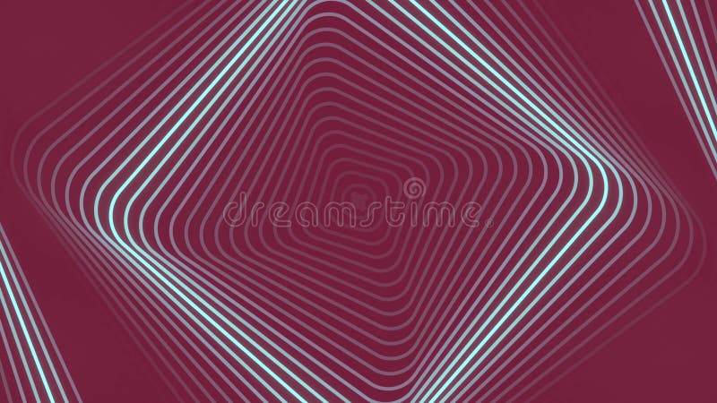 Digital Loop Animation with the Illusion of Rotating Light Waves. 3d ...
