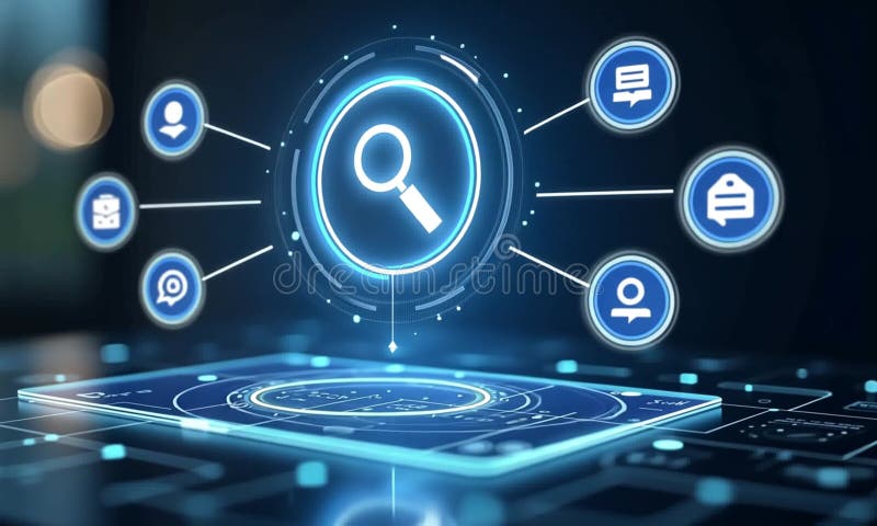 Digital Search Interface: Data Analysis and Information Network Stock ...