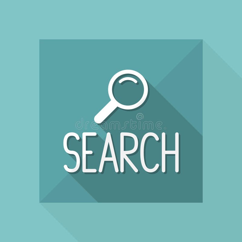 Digital Search - Vector Icon for Computer Website or Application Stock ...