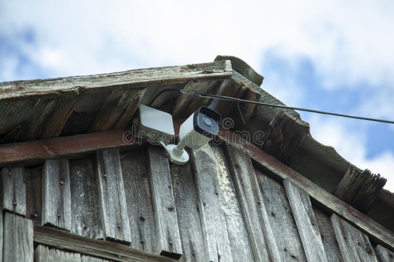 Digital security camera stock image. Image of monitor - 274462331