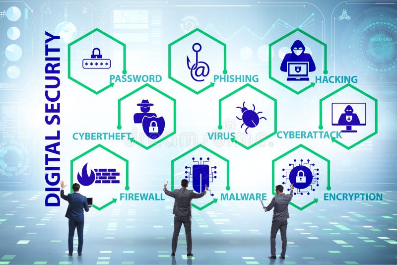 Digital Security Concept with Key Elements Stock Photo - Image of ... Digital Security Concept with Key Elements Stock Photo - Image of ...