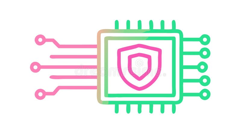 Digital Security Guard. Data Protection Specialist, Vector Design ...