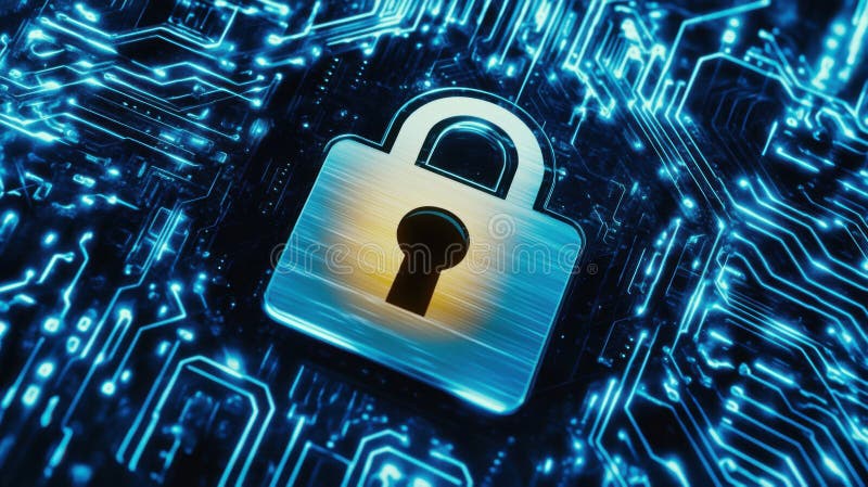 Teal Lock Shield Icon Security Stock Photos - Free & Royalty-Free Stock ...