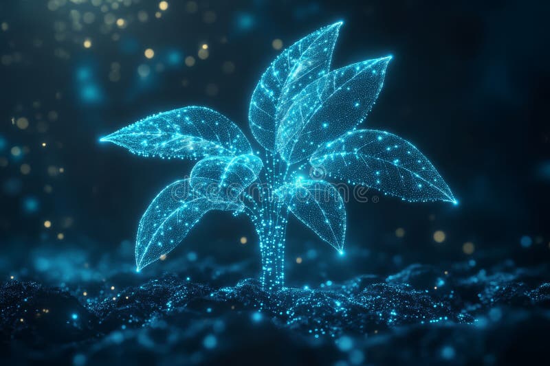 Digital Seedling Visualization Representing Future Growth and ...