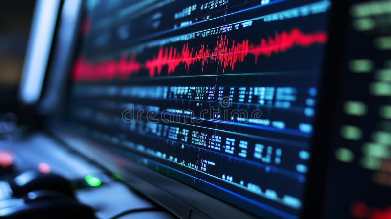 This Digital Seismograph Effectively Displays Important Earthquake Data ...
