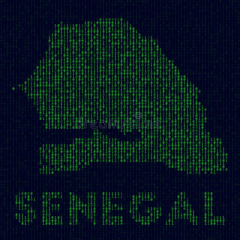 Digital Senegal logo. stock vector. Illustration of hacking - 169755064