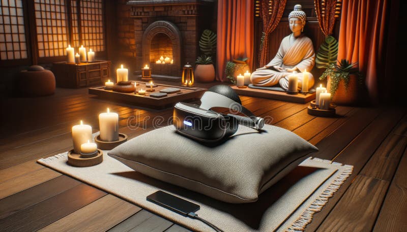 Digital Serenity a Meditation Space Merges Mindfulness with Virtual ...
