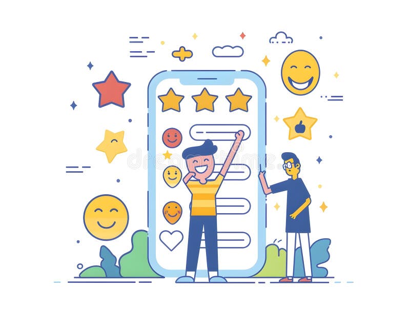 Digital Service Review Platform with Five Star User Feedback System ...