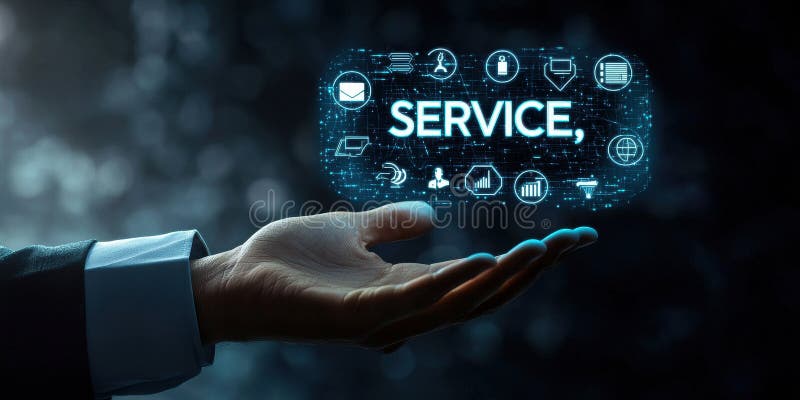 Digital Service Solutions Business Technology Infographic Content ...