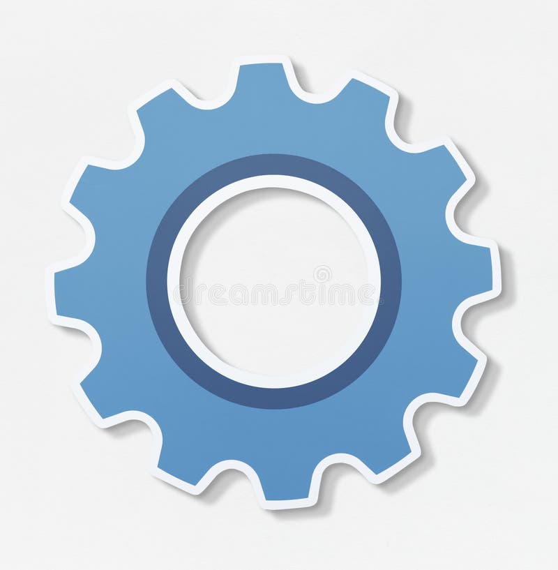 Digital Settings Icon Vector Illustration Stock Illustration ...