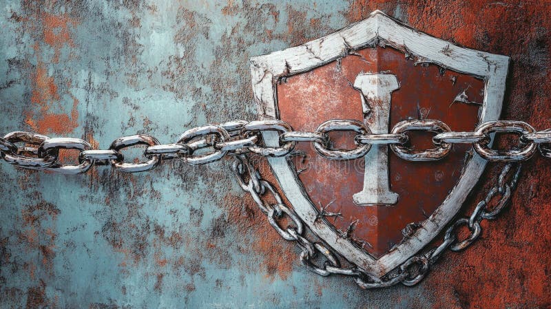 Digital Shield Concept Representing Cybersecurity Protection Ideas ...