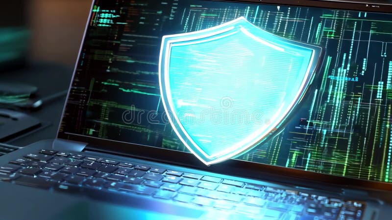 Digital Shield Representing Cybersecurity and Technology Innovation in ...