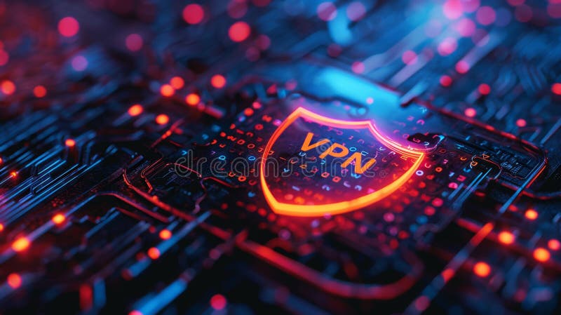 Digital Shield Representing Online Security and Privacy with AI ...