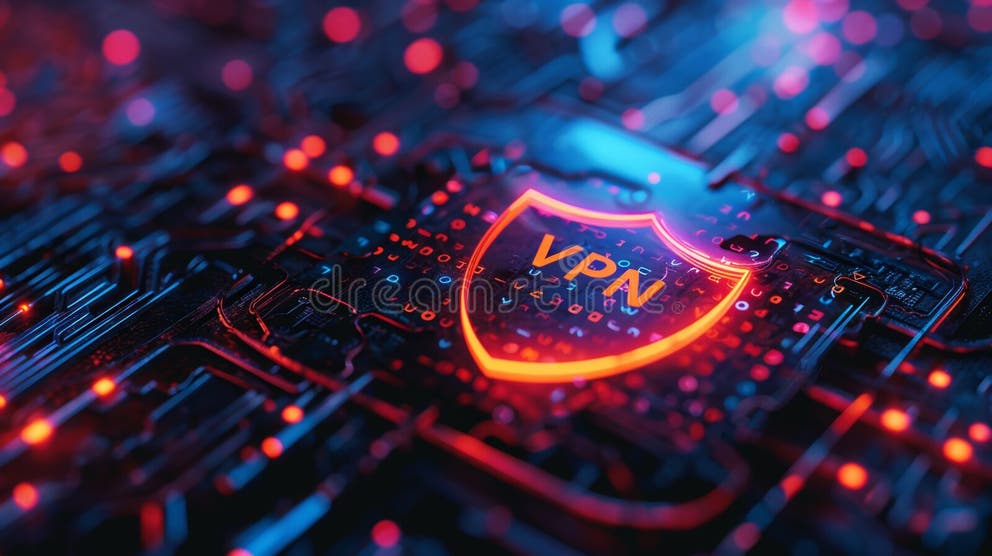 Digital Shield Representing Online Security and Privacy with AI ...