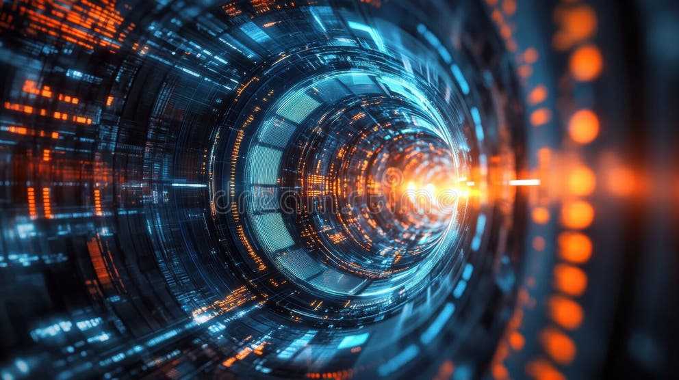 Digital Shield Symbolizing Operational Integrity and Tech Workflows ...