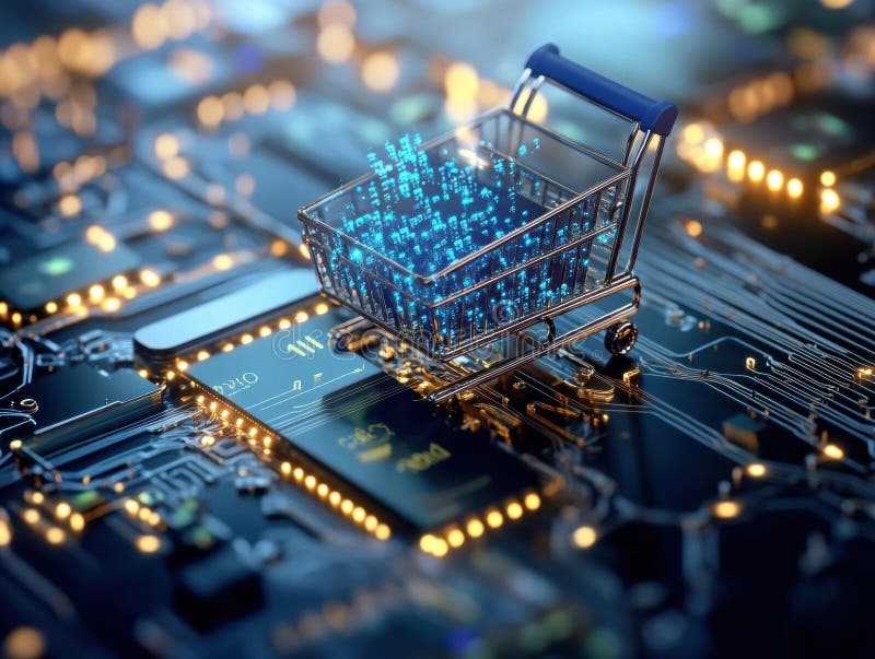 The Digital Shopping Cart, How Technology is Reshaping Ecommerce Stock ...