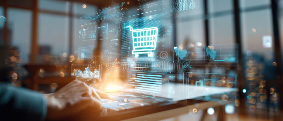 The Digital Shopping Experience through a Futuristic Interactive Device ...