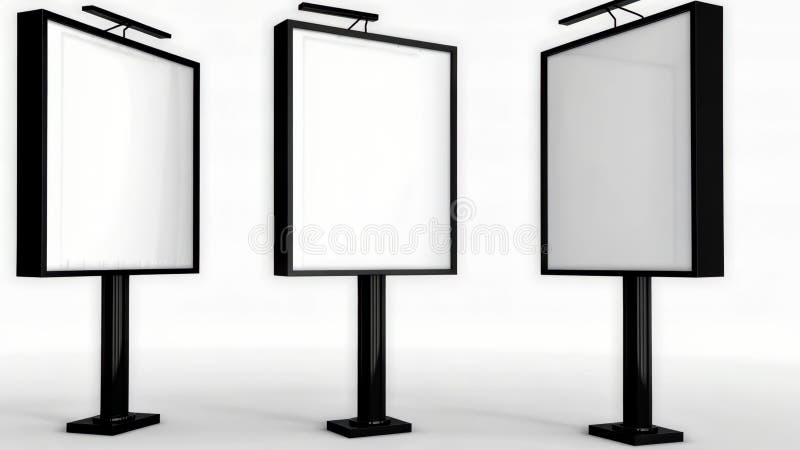 Digital Signage Display Setup Stock Video - Video of poster ...