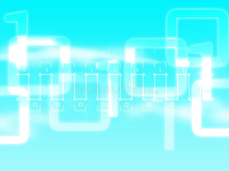 Digital signal eye graphic stock illustration. Illustration of ...