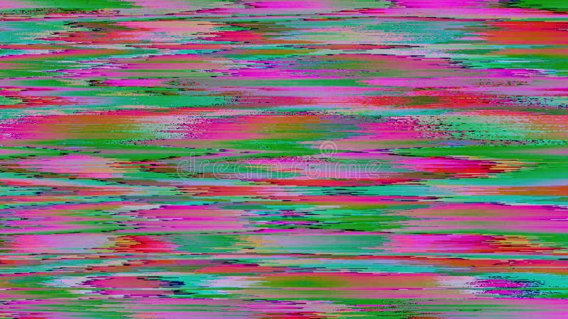 Digital Signals Distorting Create Colorful, Abstract Glitch Art with ...